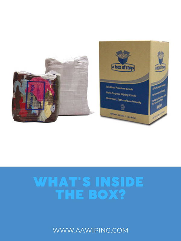 What's inside the box? – A&A Wiping Cloth